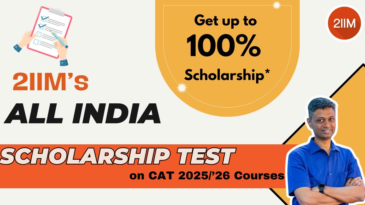 Ace Your CAT Prep with 2IIM's Scholarship Test | December 8th | 2IIM ...