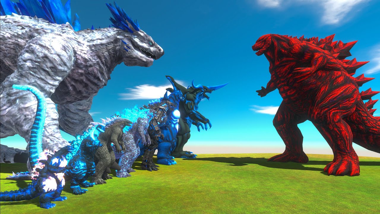 Evolution of Ice SHIMO GODZILLA | Who can defeat Fire GODZILLA Earth ...