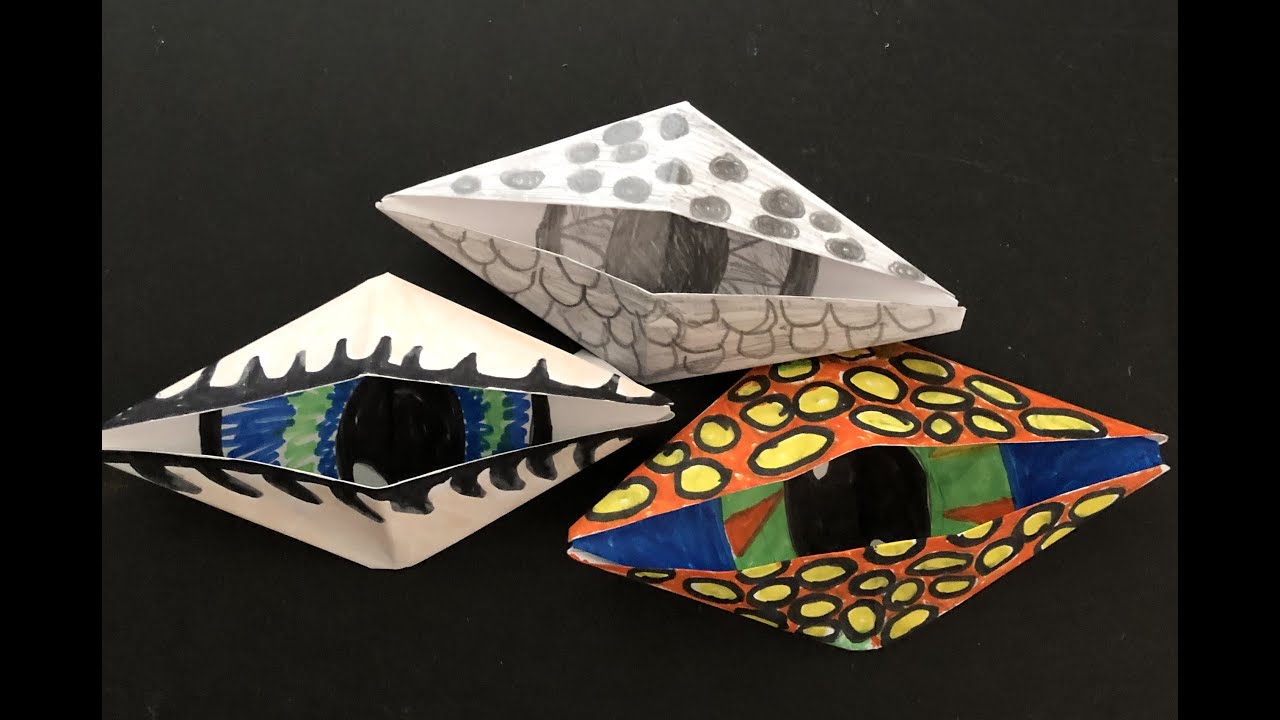 Dragon Eye Origami YouTube dragon-eye-origami-youtube