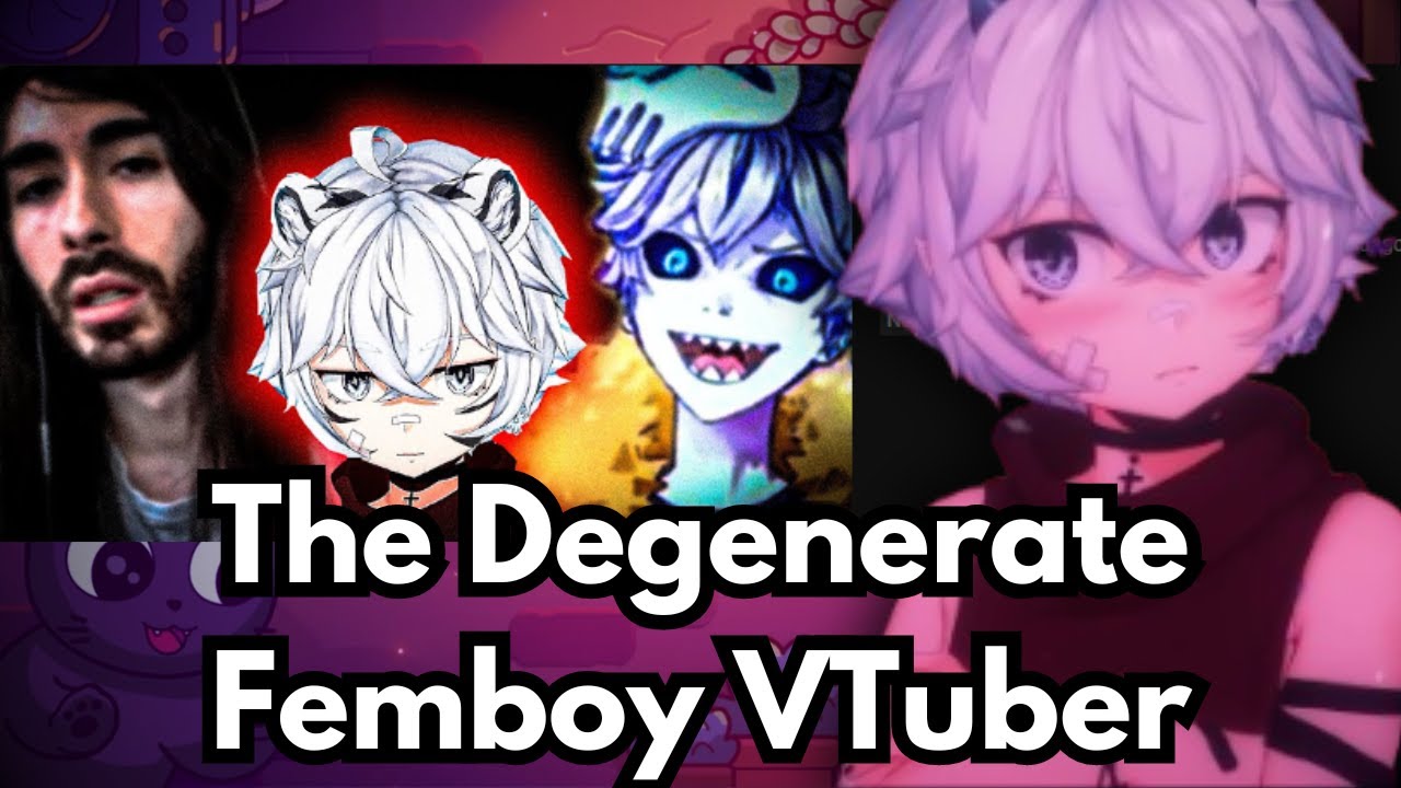 Taiga reacts to THE DEGENERATE FEMBOY VTUBER by RoyaltyIsHere - YouTube