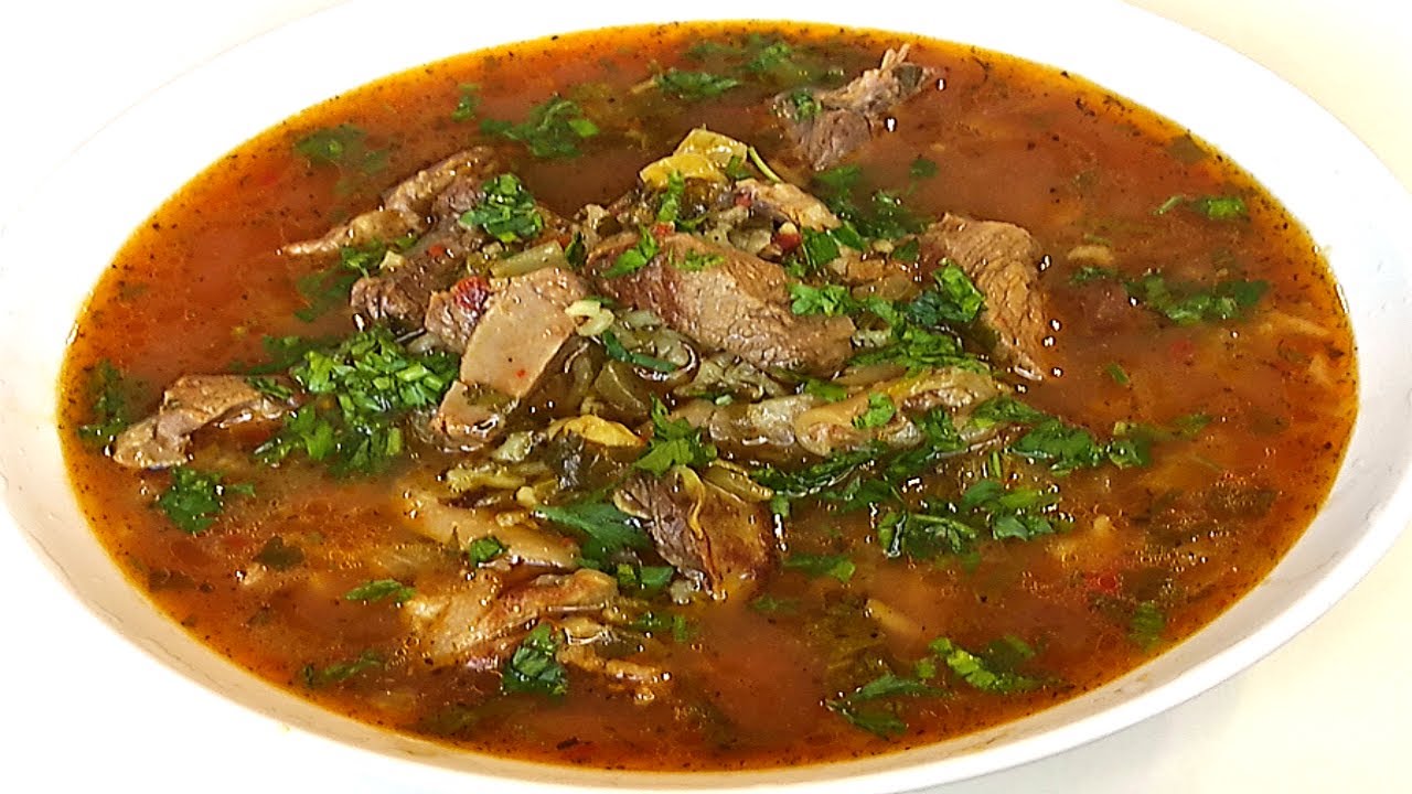 You will want more this kharcho soup! The perfect kharcho! Cooking ...