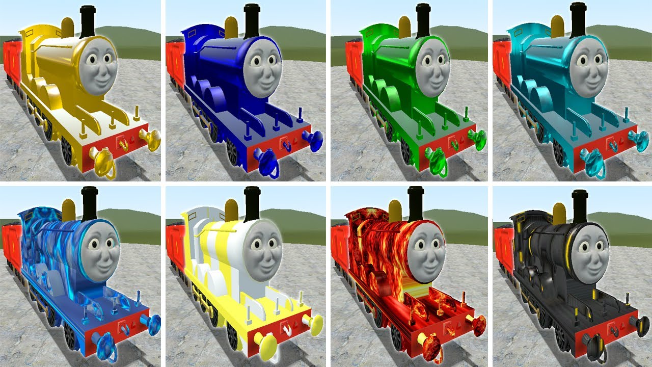 NEW Colors & Elements James The Train (Thomas & Friends) in Garry's Mod ...