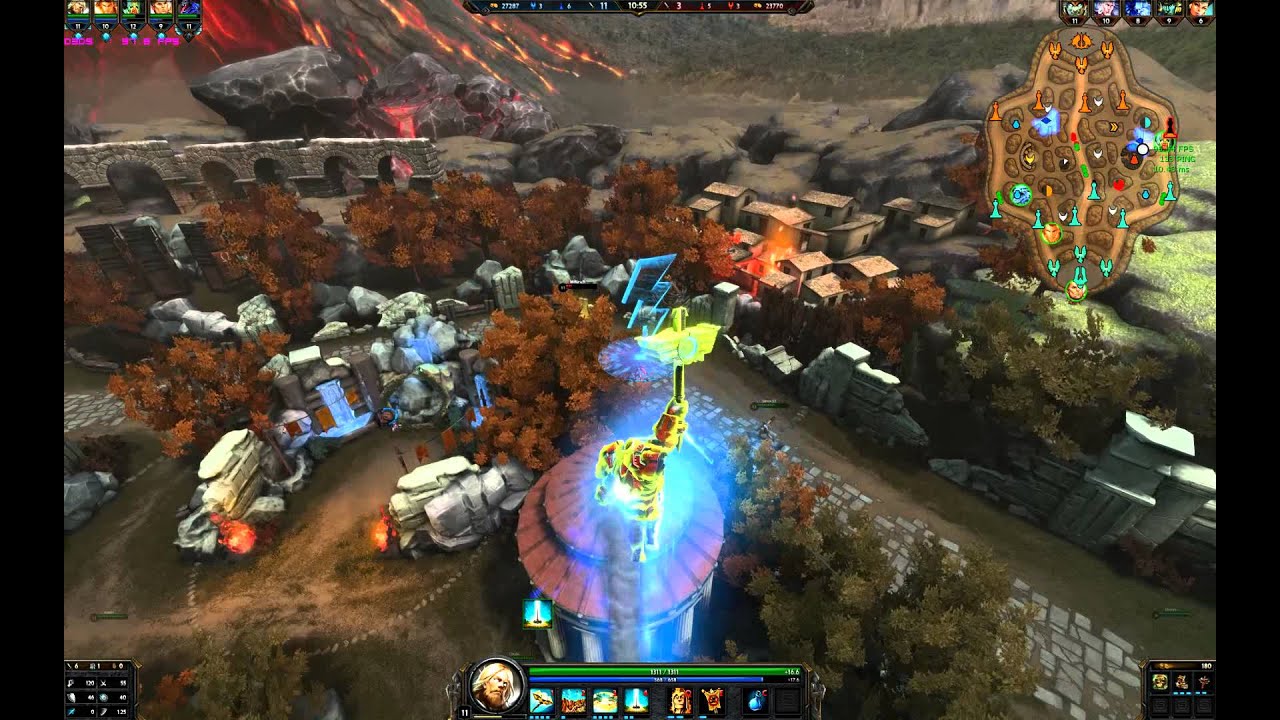 SMITE - Thor Ultimate + a punch lol - YouTube