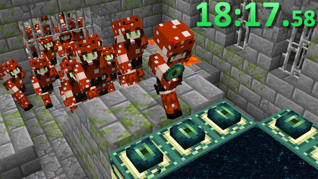 Spiderman Beats Minecraft 100 TIMES in a ROW - YouTube