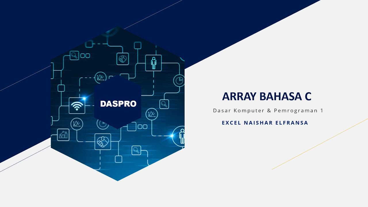 Array Pada Bahasa C || Dasar Pemrograman - YouTube