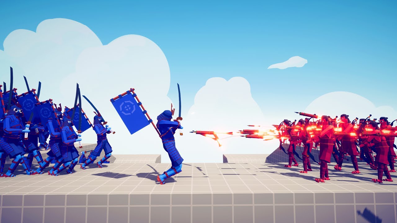 50x ARROW vs 50x SWORD Tournament - Totally Accurate Battle Simulator ...
