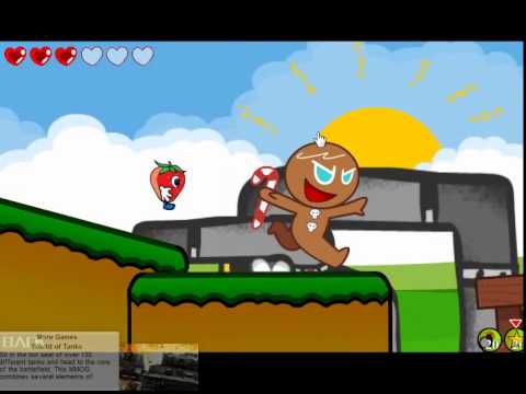 เกมส์คุกกี้รัน เกมส์ Super Gingerbread Man - YouTube