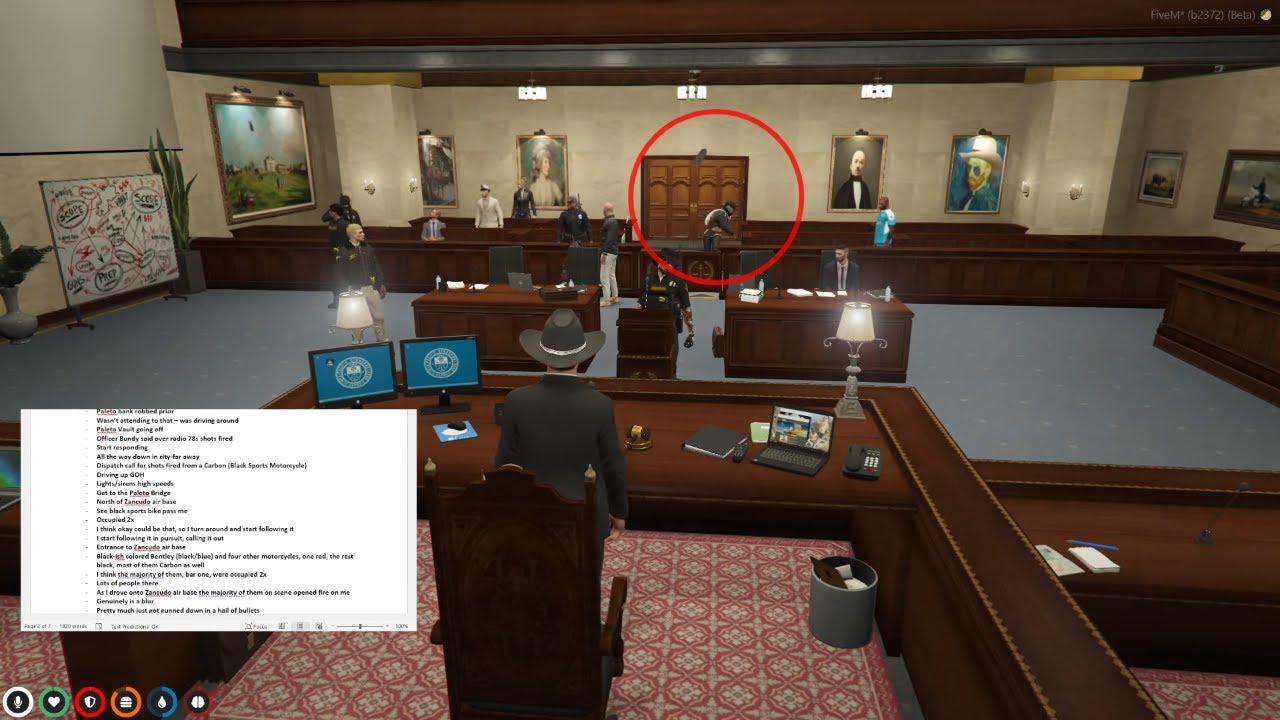 Judge Crane Does Excellent George Bush RP | NoPixel GTA RP - YouTube