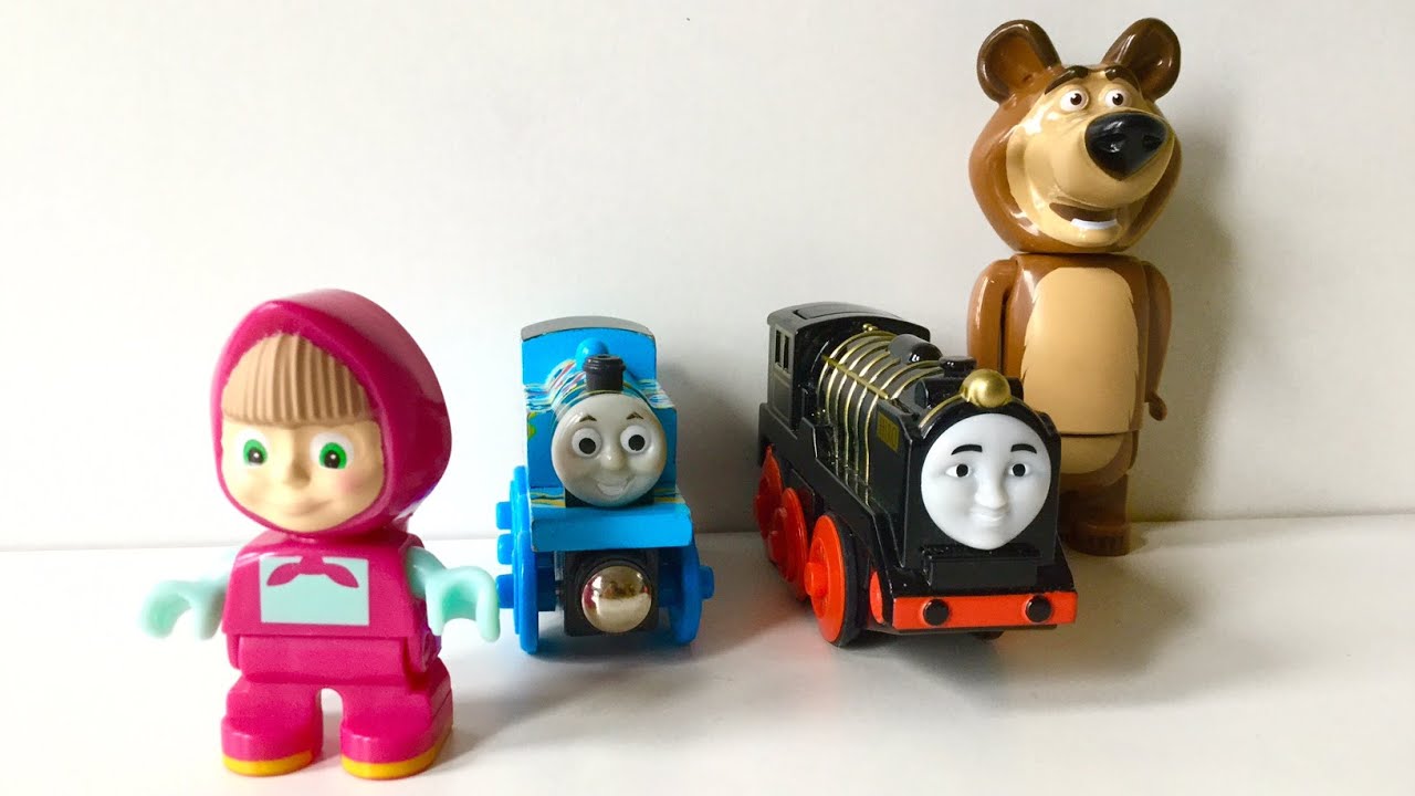 Маша и Медведь Masha and The Bear & Thomas Friends - YouTube