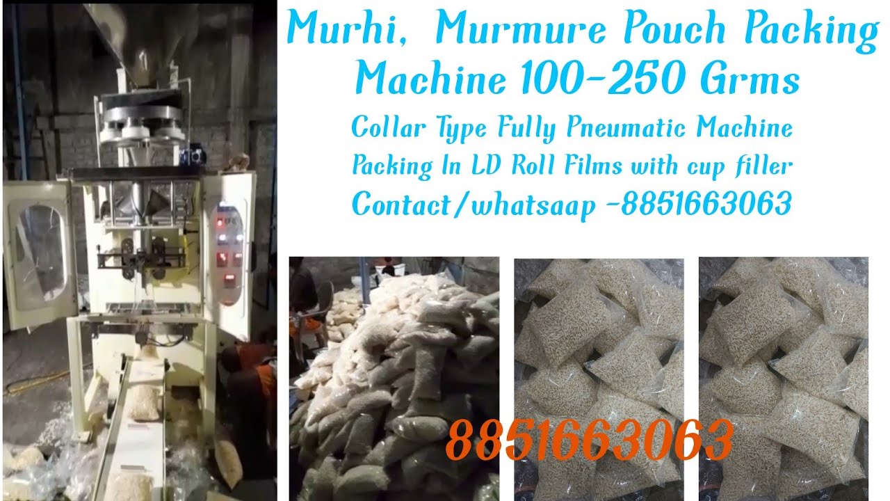 Collar Type Packing Machine - Murhi, Murmure, Packing Machine 100-250 ...