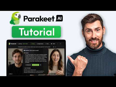 Parakeet Ai Tutorial (2026) | How To Use Parakeet Ai For Interviews