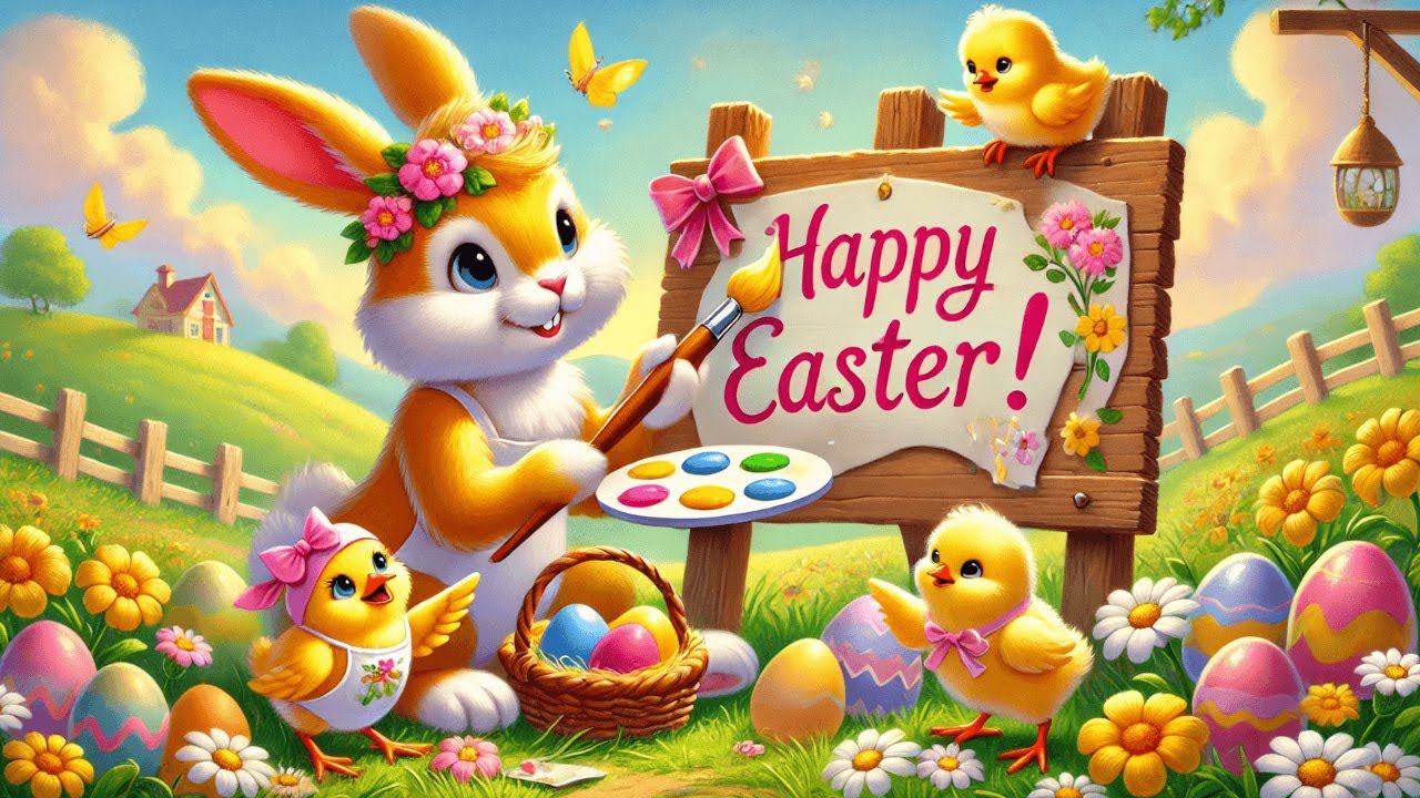 Soft Jazz Instrumental Background Music & Happy Easter Scenes – Work ...