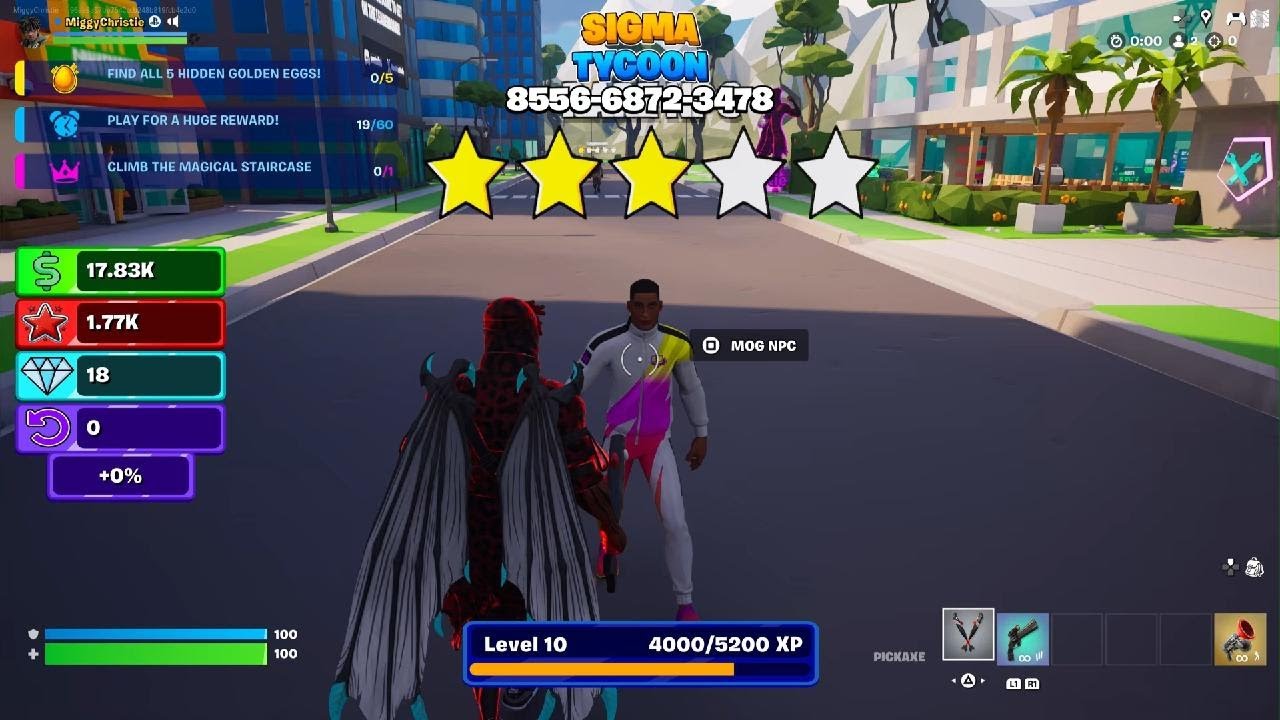 Fortnite Sigma Tycoon - YouTube