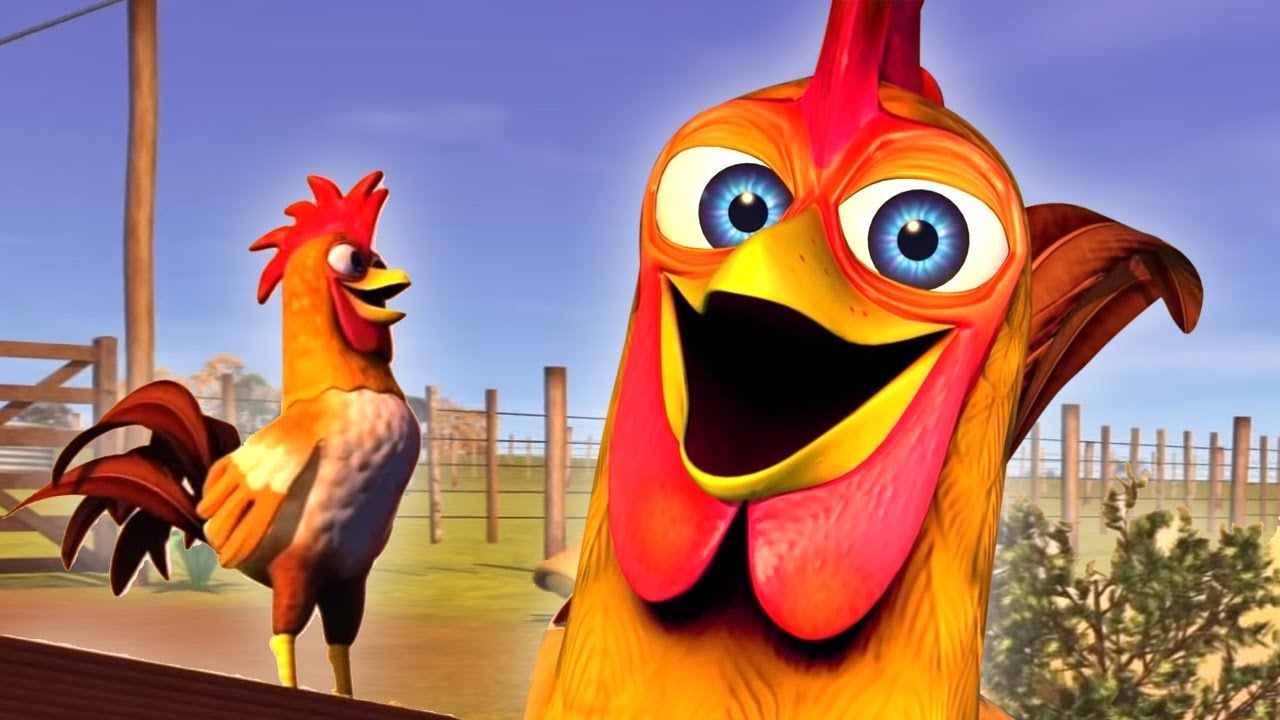 O Galo e a Pata | crianças canções | Rhymes For Kids | Preschool Songs ...