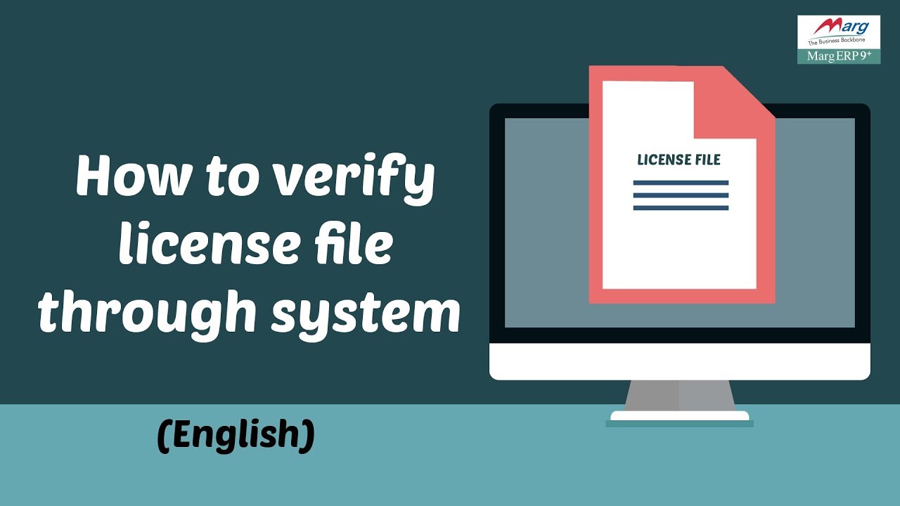 How to Verify License File Through System [English] - YouTube
