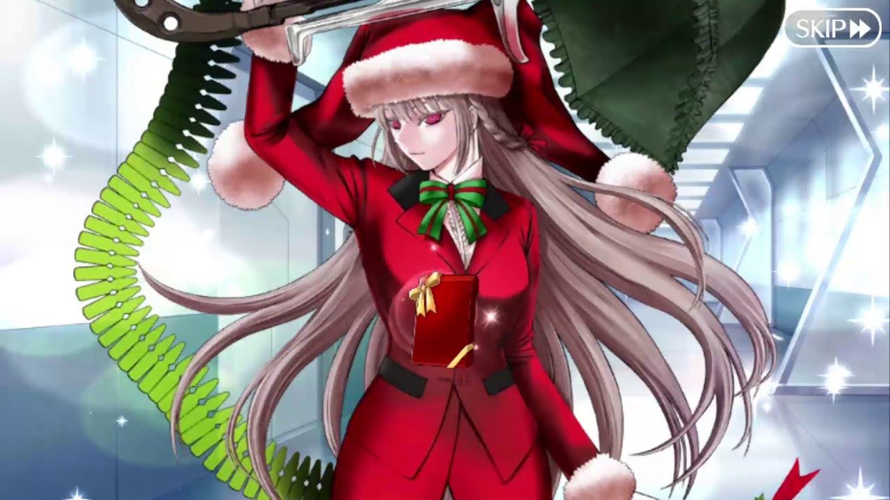 Fate/Grand Order - Nightingale (Santa) Valentine's Scene (Voiced) - YouTube
