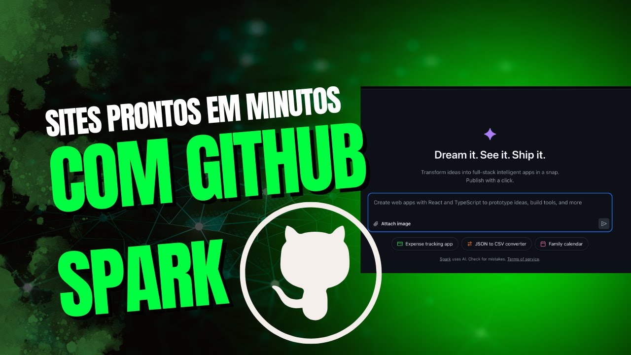 Crie seu microsass do zero com github spark + github copilot - YouTube