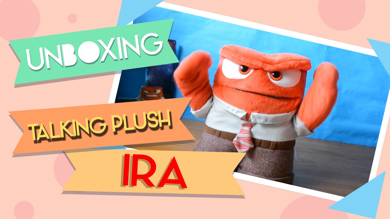 Inside Out Ira Parlante 13 Frases Unboxing / Anger All Phrases Talking ...