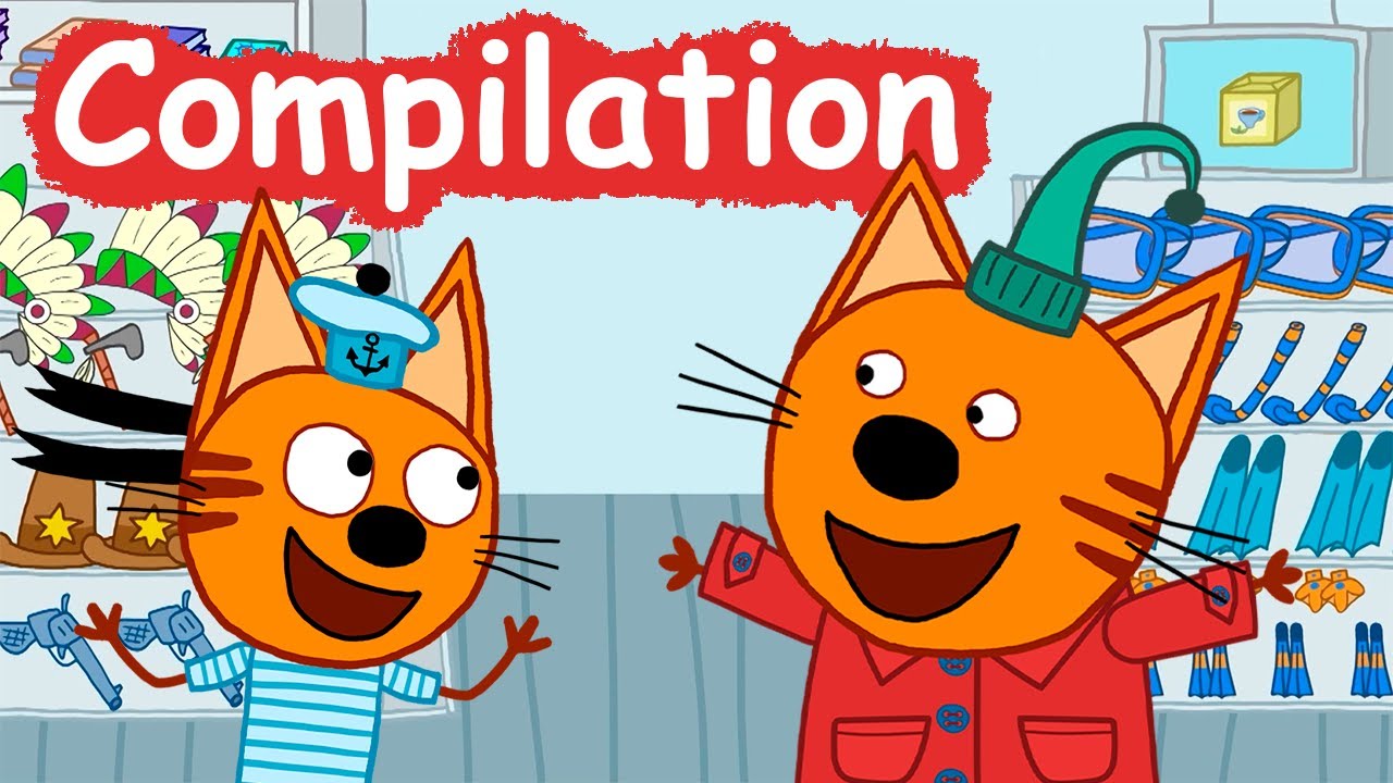 La Famille Chat | Compilation des épisodes | Dessins animés pour ...
