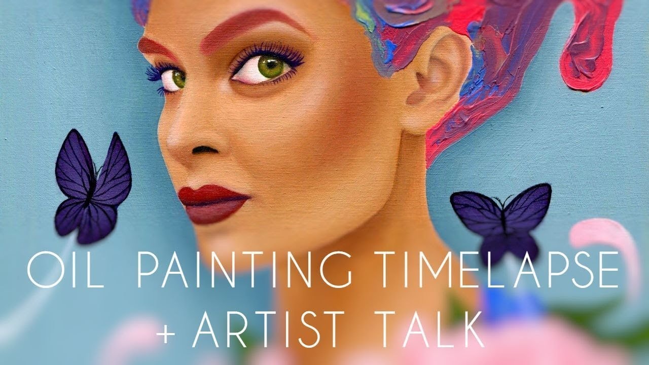 Oil Painting Time Lapse + Artist Talk [WHERE I FIND INSPIRATION] - YouTube