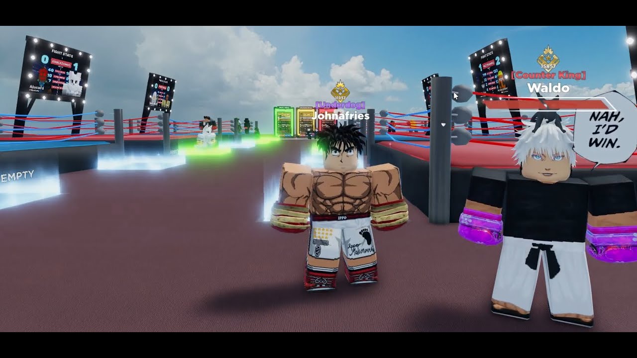 Hajime No Ippo | Dempsey Roll | Untitled boxing game - YouTube