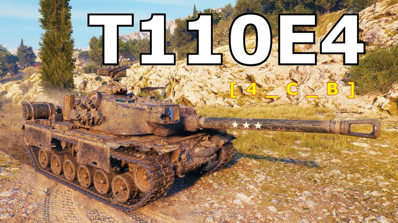 World of Tanks T110E4 - 5 Kills 10,2K Damage - YouTube