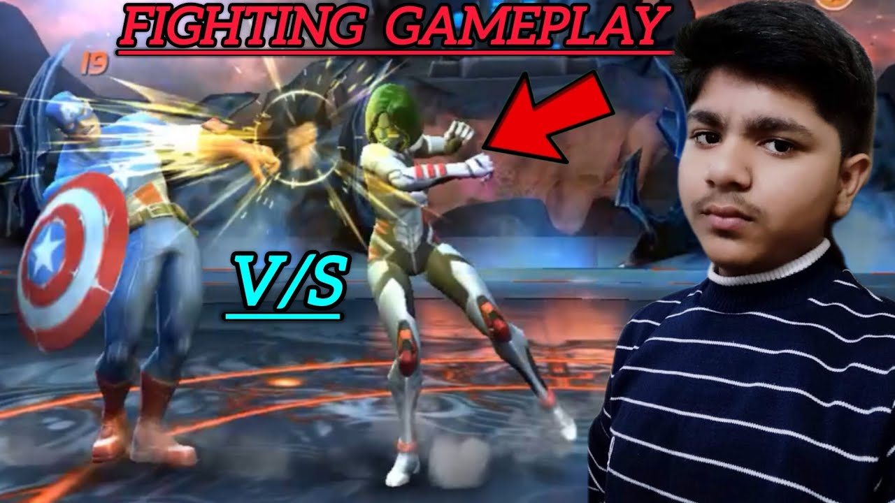 Captain America VS Gamora funny 🤣 fighting gameplay ...
