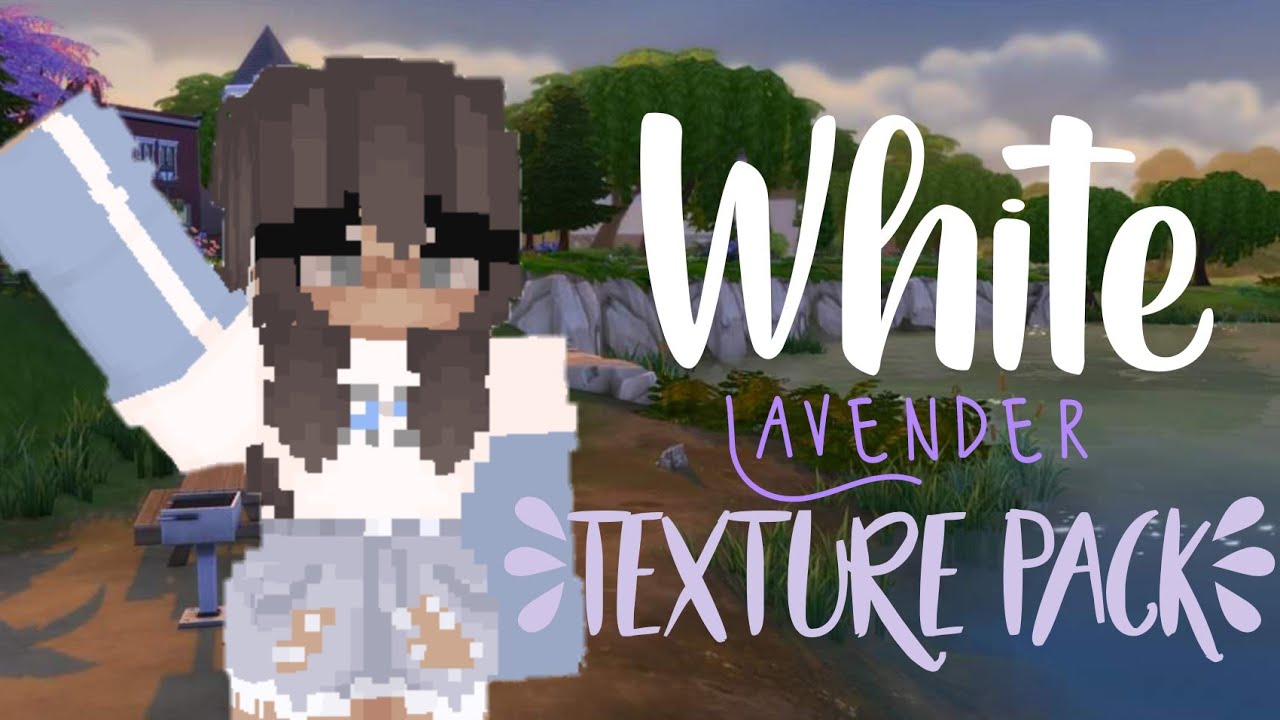 🍇• white lavender mcpe texture pack •🍇 - YouTube