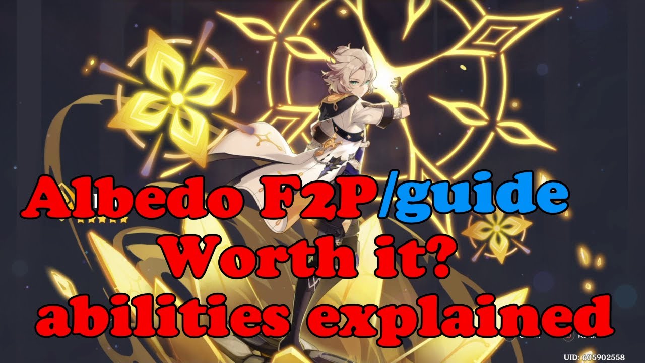(OUTDATED) Albedo FREE to play summon, worth it? build guide, abilities ...