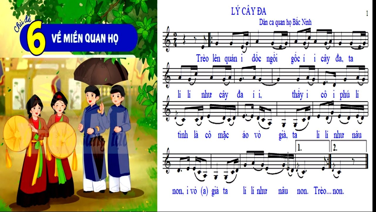 LÍ CÂY ĐA || ÂM NHẠC 8 || CHÂN TRỜI SÁNG TẠO || TB || PHAN VĂN ĐẠT ...