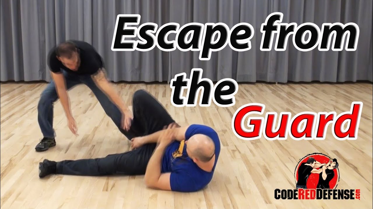 How to Escape a Bigger Attacker from the Guard - YouTube