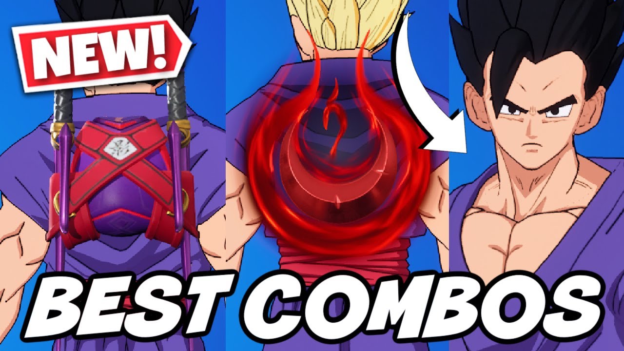 BEST COMBOS FOR *NEW* SON GOHAN SKIN (SON GOHAN BUNDLE)(DRAGON BALL ...