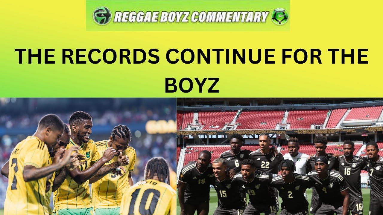 The Records continue to flow for the Reggae Boyz - YouTube