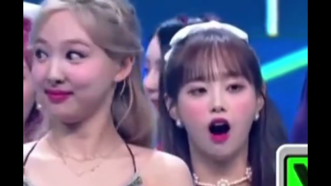 Chuu sniffing nayeon's shoulder then doing the same on the other side ...