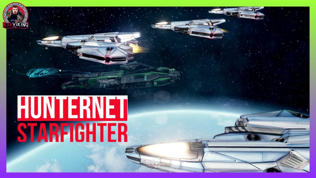 Hunternet Starfighter | NEW Space Game | Beginner - YouTube