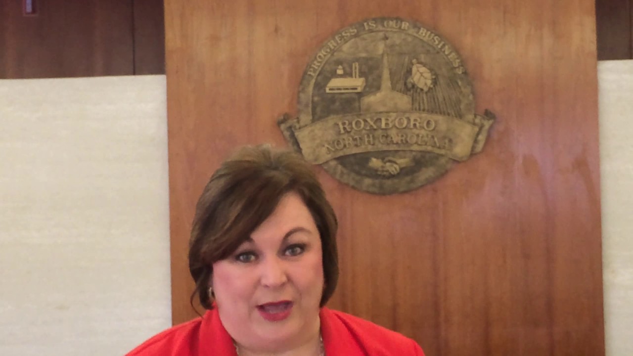 City of Roxboro Mayor, Merilyn P. Newell - YouTube