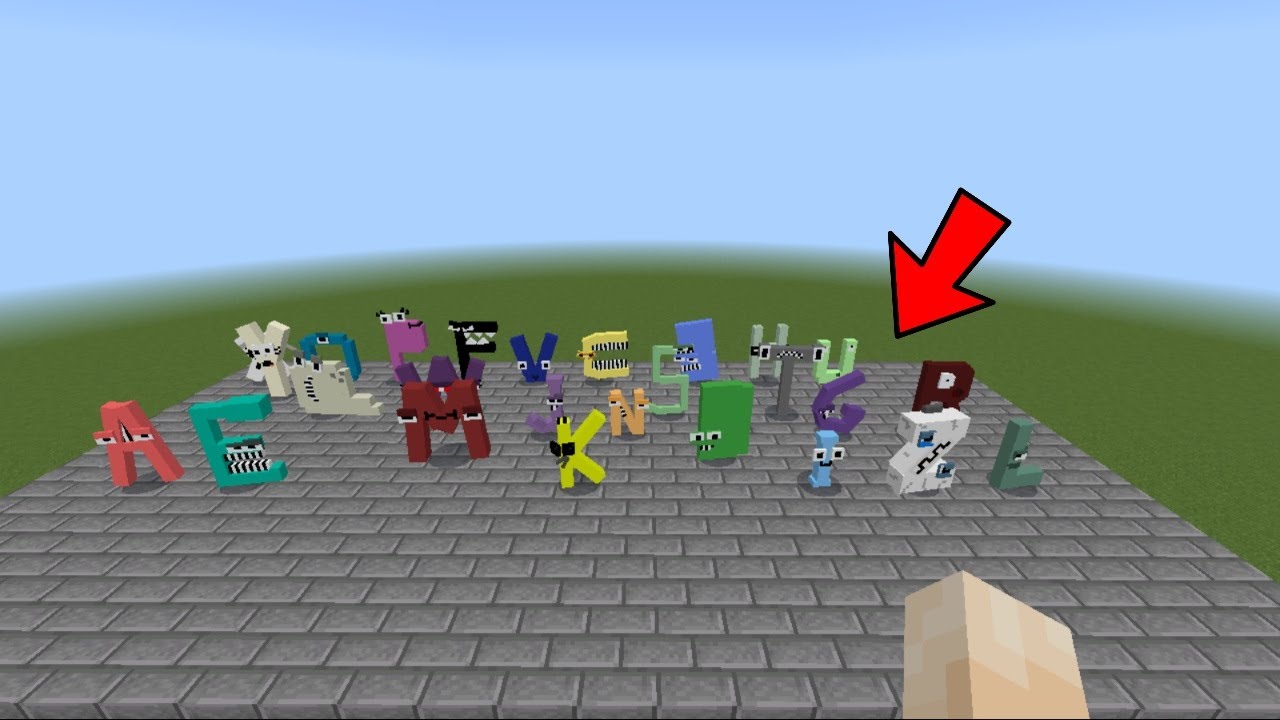 ALPHABET LORE in MINECRAFT! - YouTube
