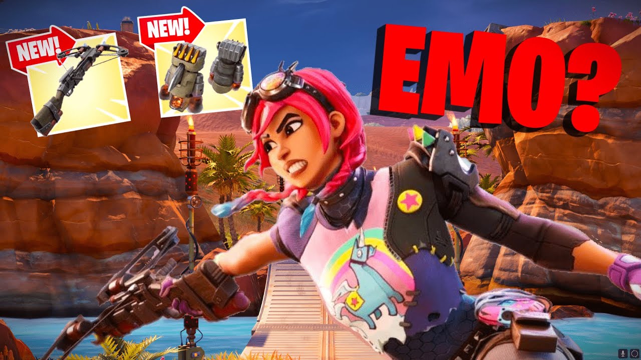 Fortnite's *NEW SEASON* is SECRETLY EMO - YouTube