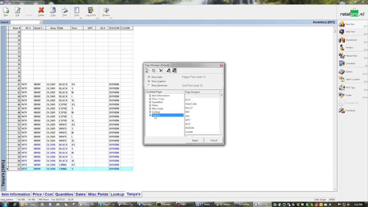Screen and Doc Designer Retail Pro v8 & V9 - YouTube