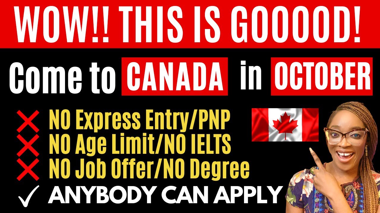 RELOCATION MADE EASY! Come to CANADA on this NEW STREAM... with your FAMILY - YouTube