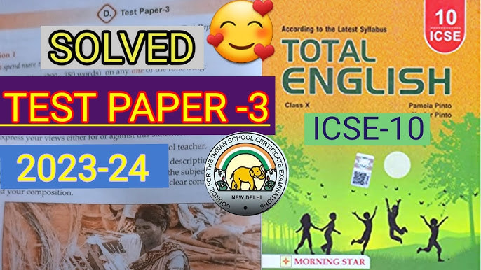 ICSE-IX Total English Solution 2023-24 Solved Practice, 54% OFF ICSE-IX Total English Solution 2023-24 Solved Practice, 54% OFF