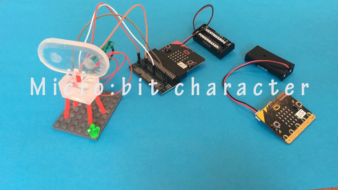 Micro:bit Character - Create your own programmable nightlamp with LED ...