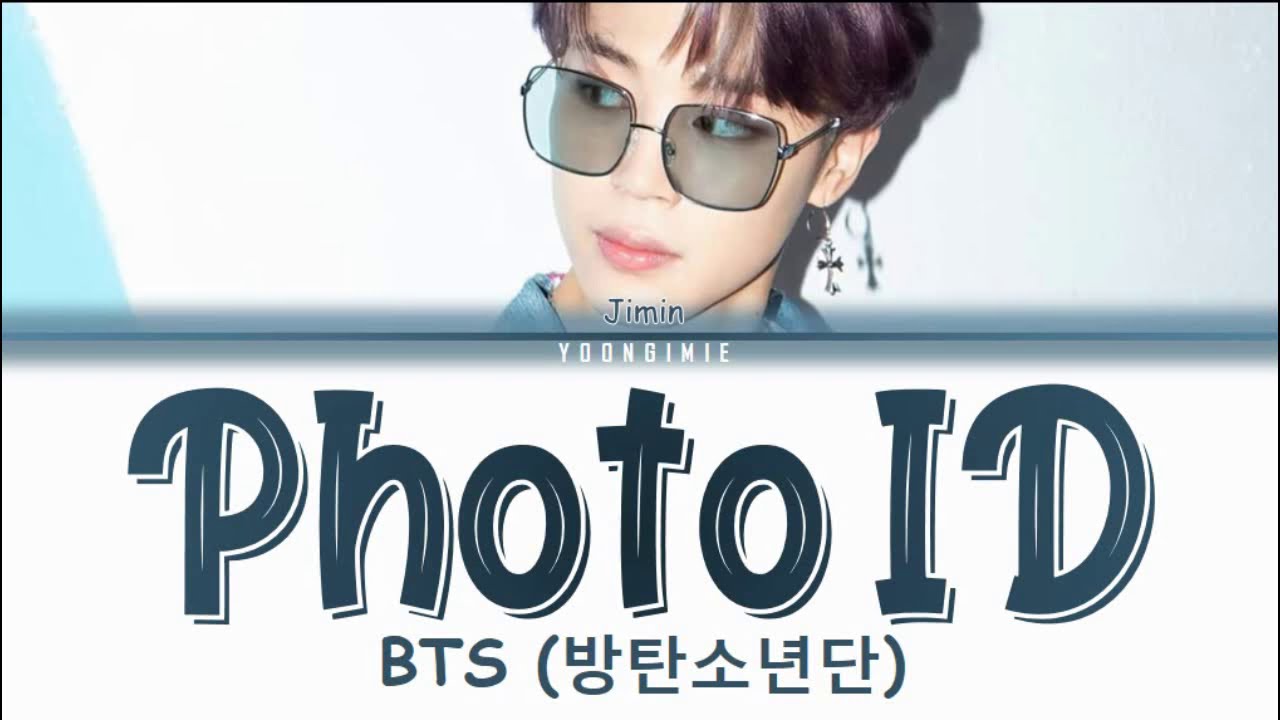 BTS Jimin - "Photo ID" (Color Coded Lyrics) - YouTube