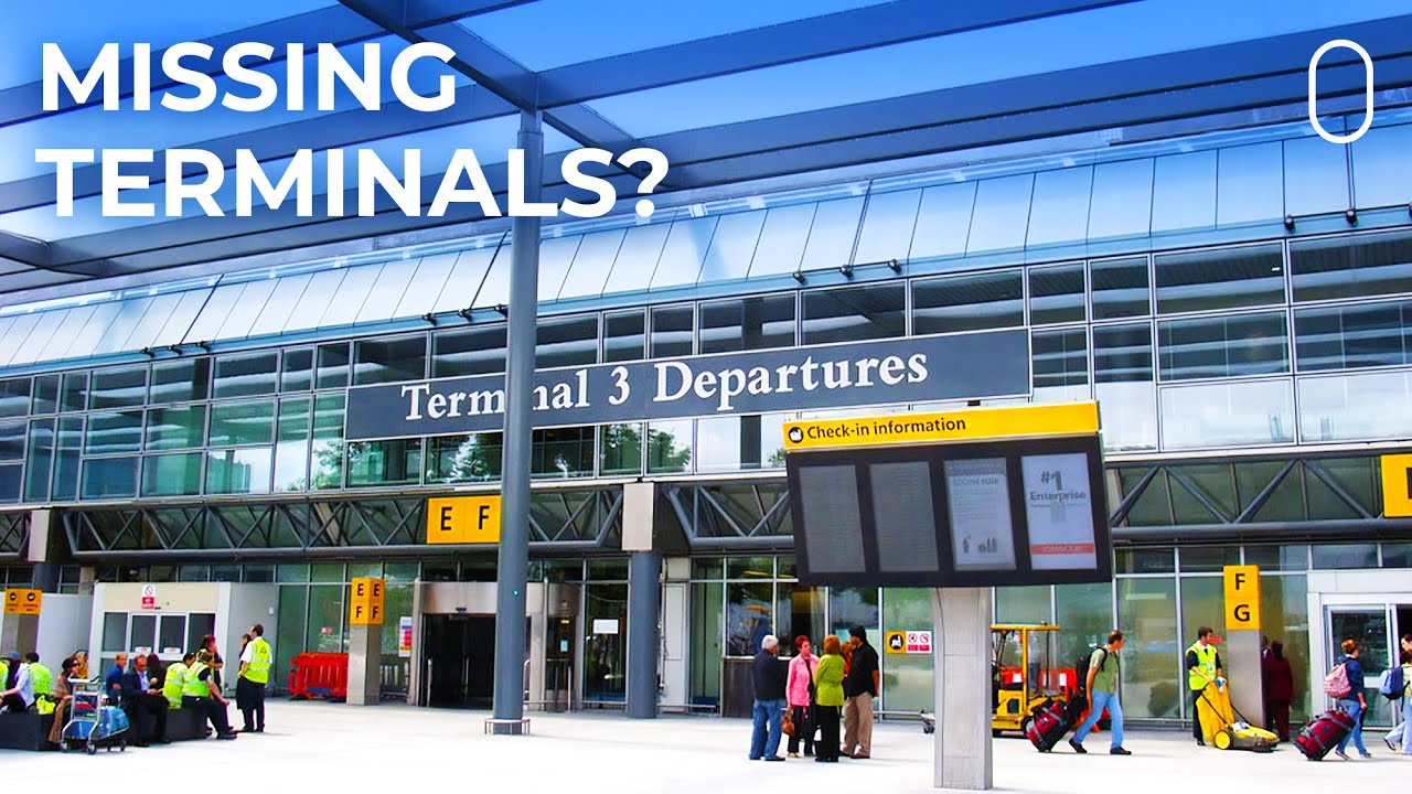 Which Airports Have Missing Terminal Numbers And Why? - YouTube