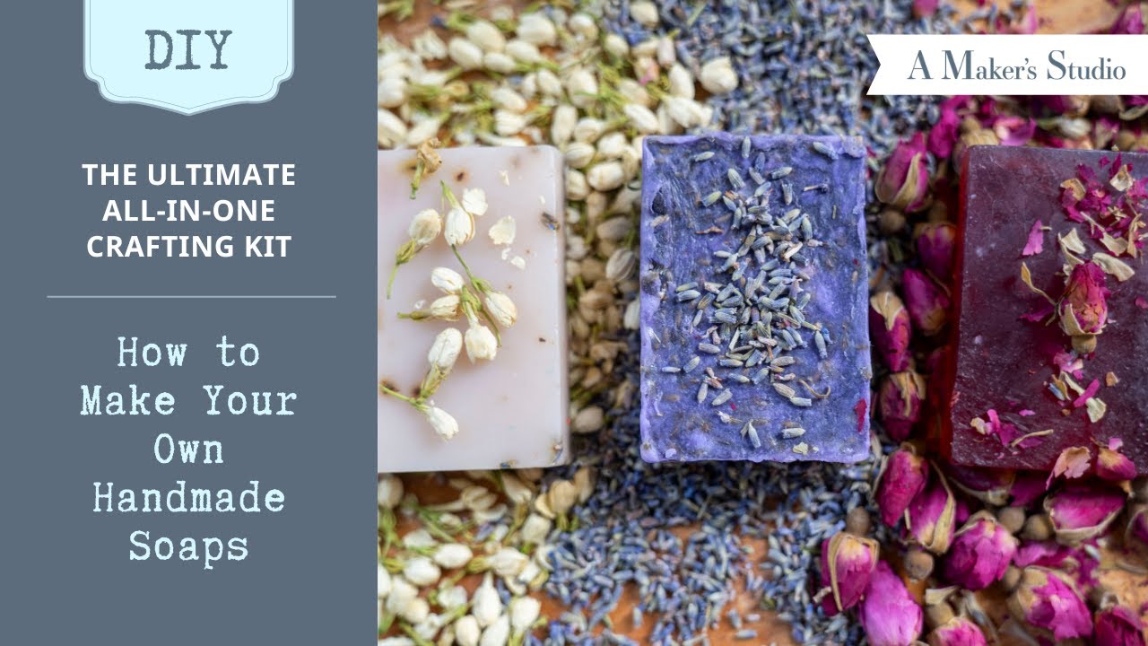 Learn How to Make Your Own DIY Handmade Soaps with Amy Howard - YouTube