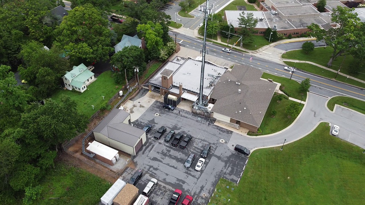 Laytonsville Fire Department aerial video 1 - YouTube