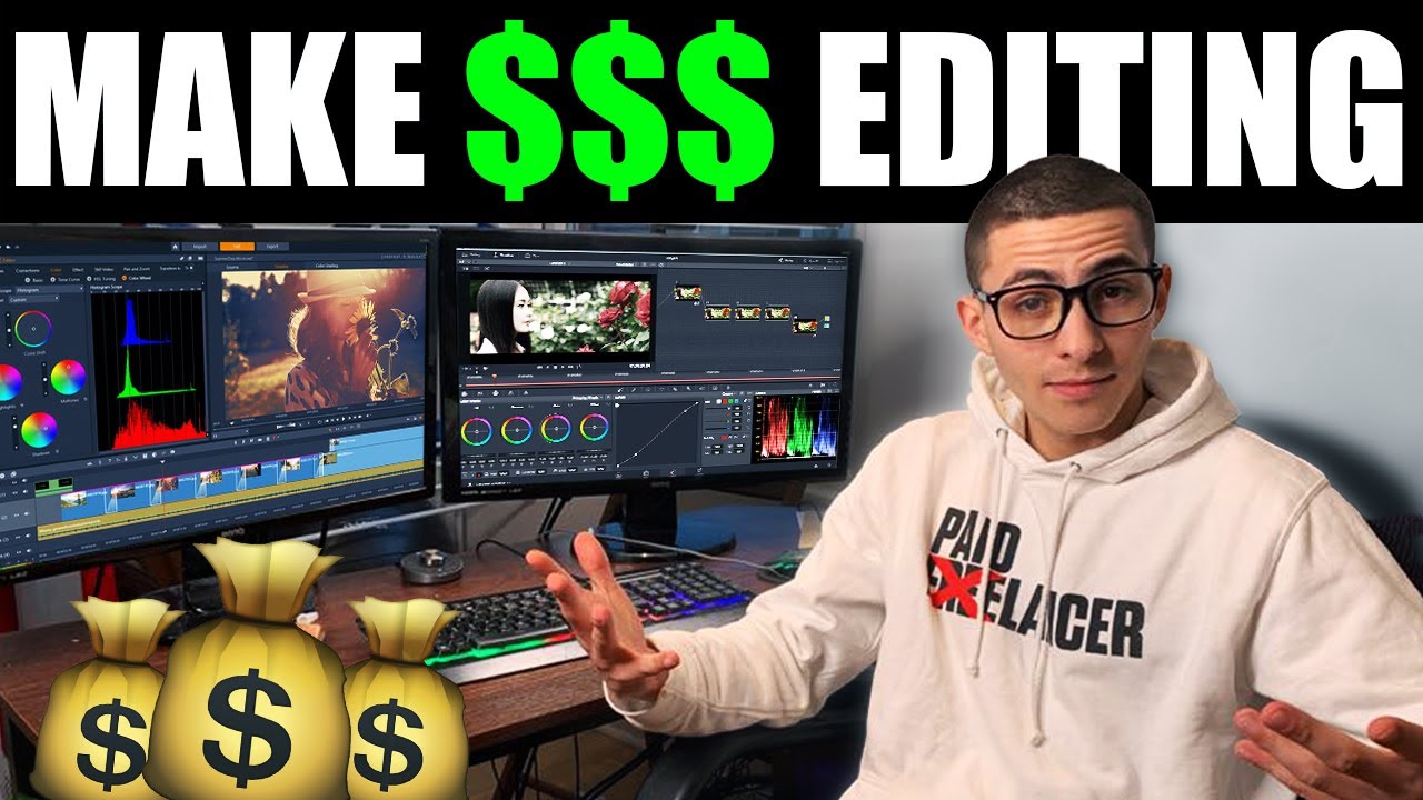 Make LOTS of Money Editing Videos Online - YouTube