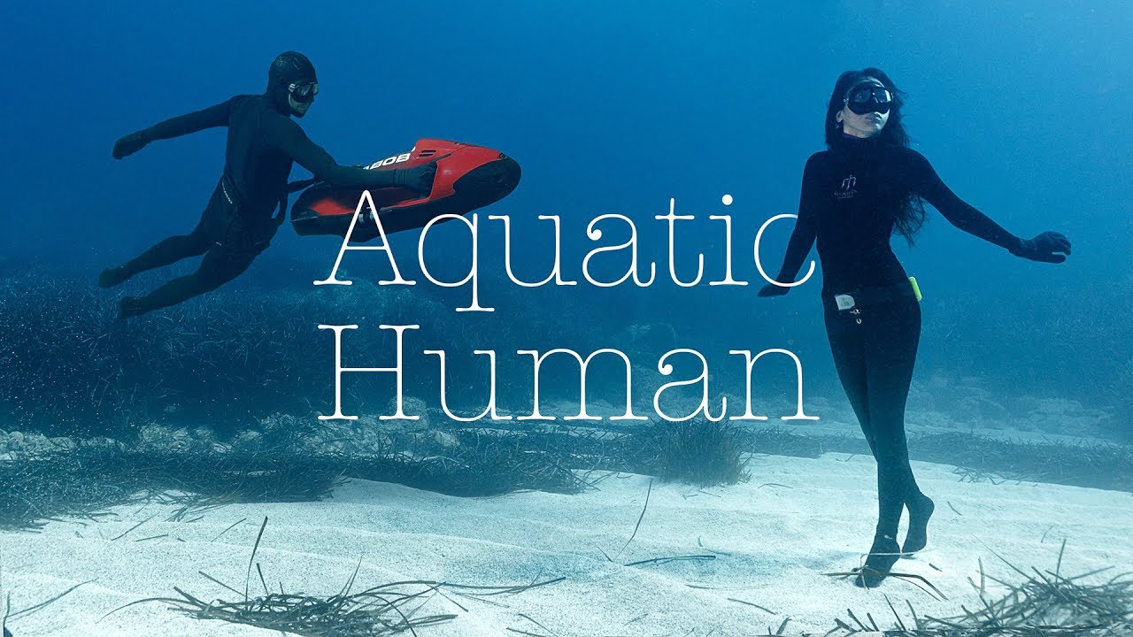 Aquatic Human – Diving the WORLDS FASTEST UNDERWATER SCOOTER SEABOB ...