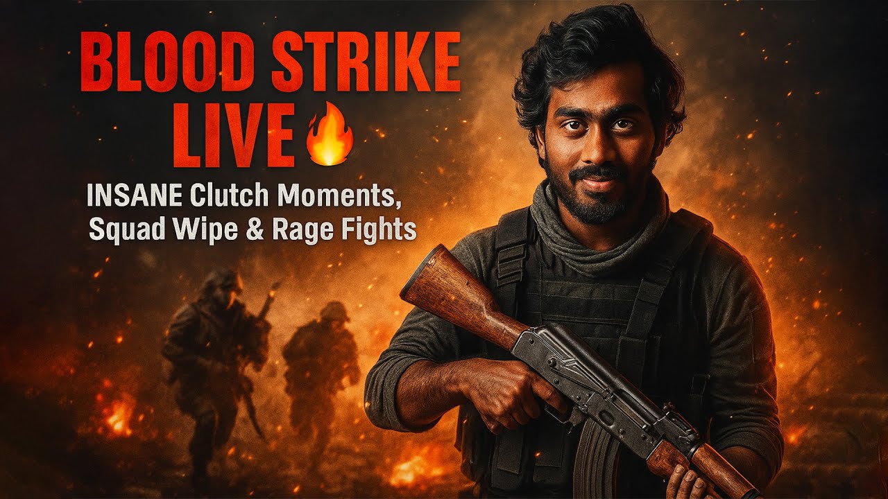BLOOD STRIKE LIVE🔥 | INSANE Clutch Moments, Squad Wipe & Rage Fights ...