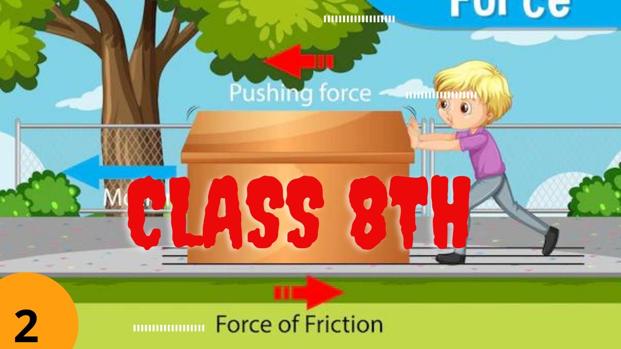 Friction | Part 2| Class 8 Science | NCERT Science Class 8 Chapter 12 ...